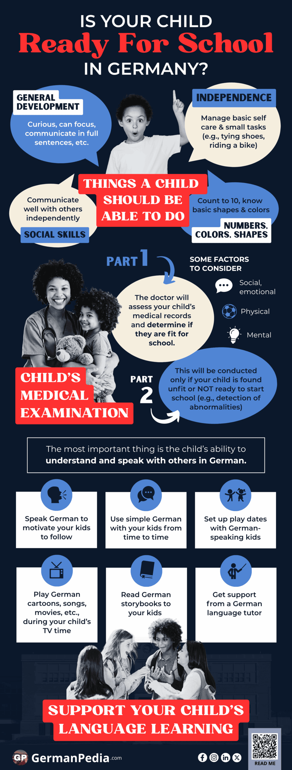 What A Child Should Know Before Starting School In Germany?